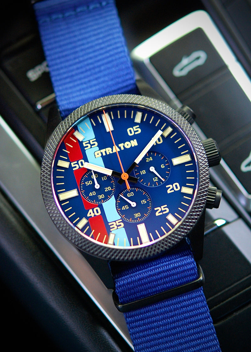 Vintage Driver Chrono watch - Straton Watch Company
